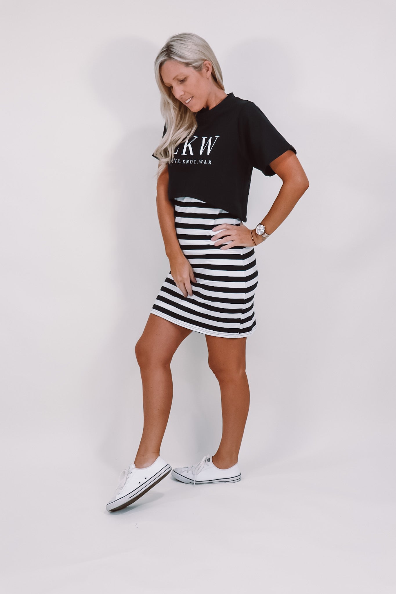 LKW Crop - Black – Love Knot War